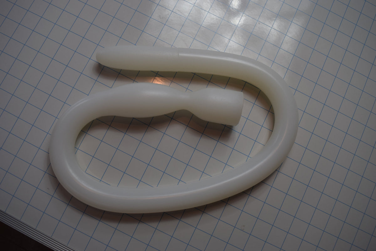 CT-103French 1.35" Diameter Silicone Serpentine Colon Tube 18 ...