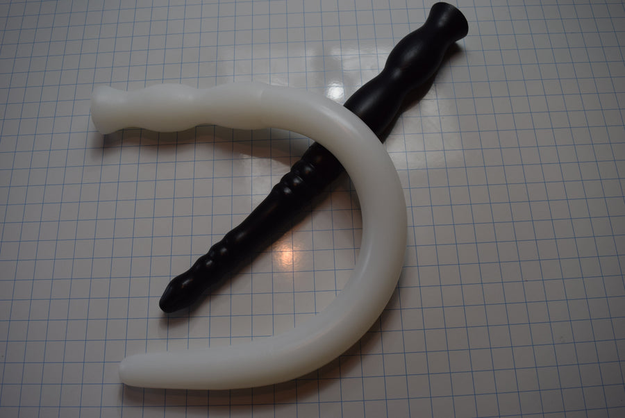 CT-152French 2 Inch Diameter Silicone Serpentine Colon Tube 60 ...